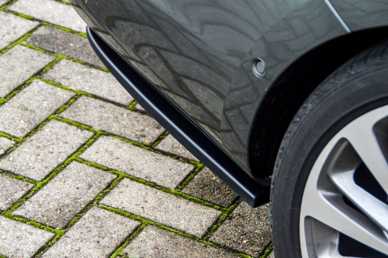 Black Gloss Performance Rear Bumper Side Flaps / Splitters For Opel ...