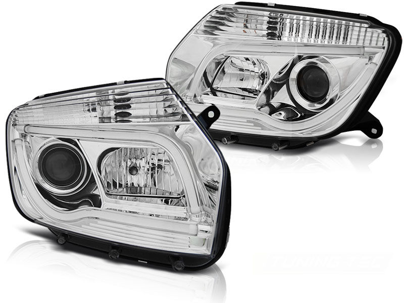 DUSTER 10-.. CHROME TUBE LIGHT in Headlights - buy best tuning parts in ...