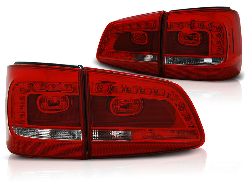 LED TAIL LIGHTS RED WHITE For VW TOURAN 10-15 in Taillights - buy best ...