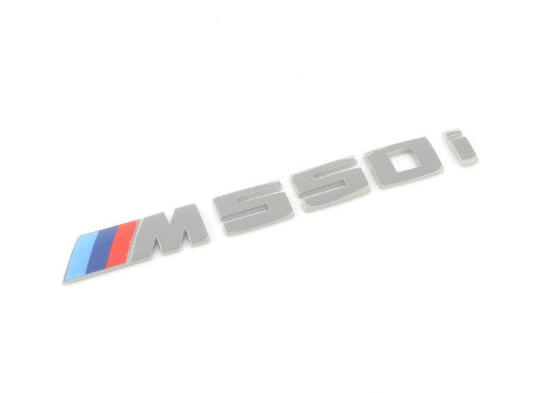 NEW GENUINE BMW 5 SERIES G30 REAR TRUNK TAILGATE M550I LETTERING EMBLEM ...