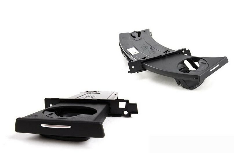 BMW NEW GENUINE 3 E90 E91 E92 E93 CUP HOLDER ASSEMBLY BLACK RHD PAIR ...