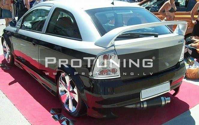 Rear door spoiler EVO DTM look For Astra G 98-04 Hatchback in Spoilers ...