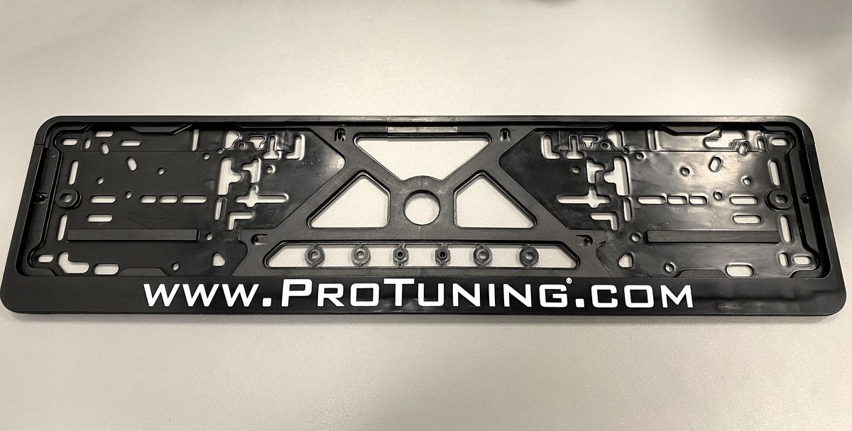Original ProTuning® Number/ Licence Plate Holder www.ProTuning.com in ...