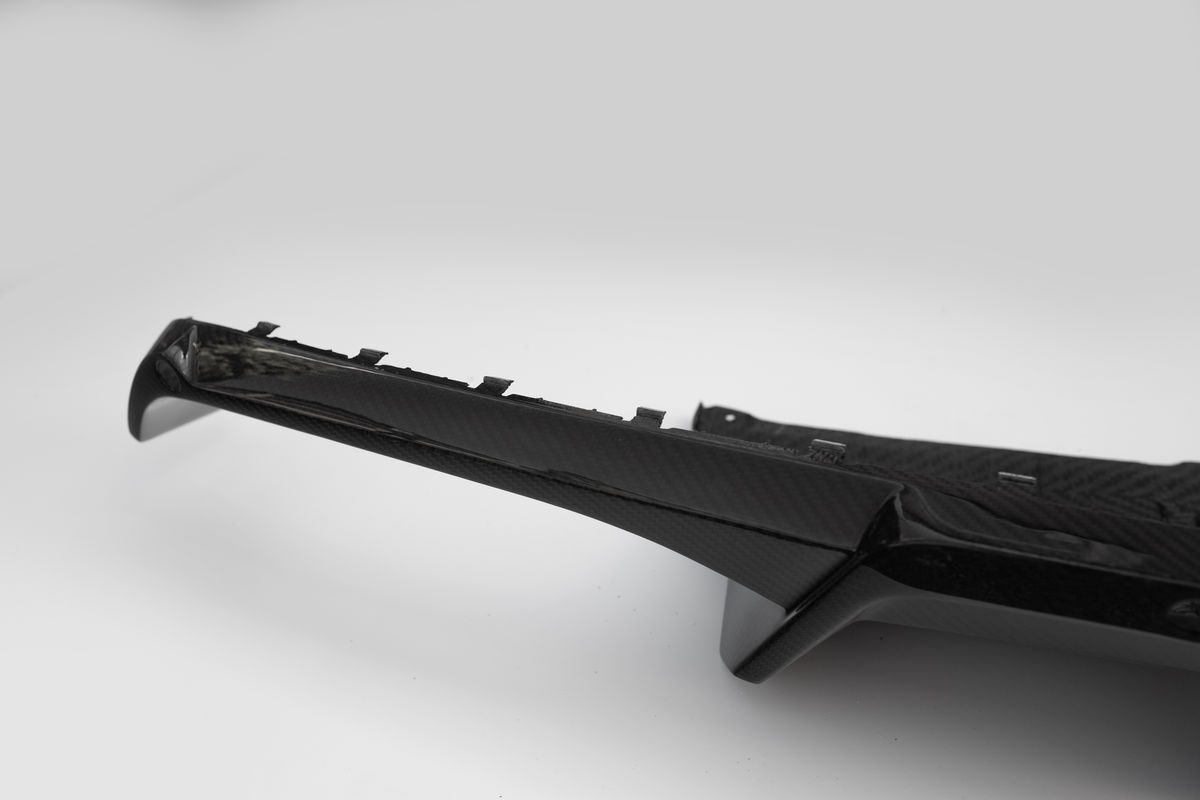 Speed S Carbon fibre rear bumper diffuser valance for BENTLEY BENTAYGA ...