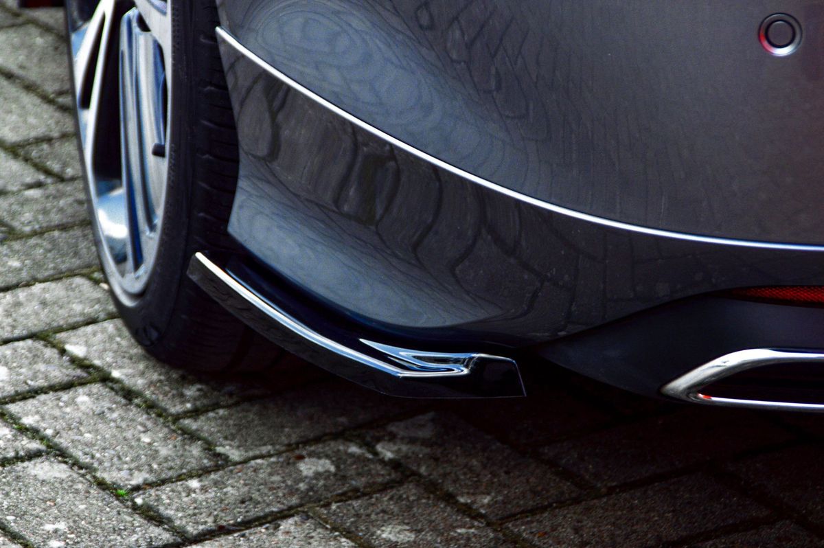 Performance Rear Bumper Side Flaps / Splitters For Opel Insignia B OPC ...