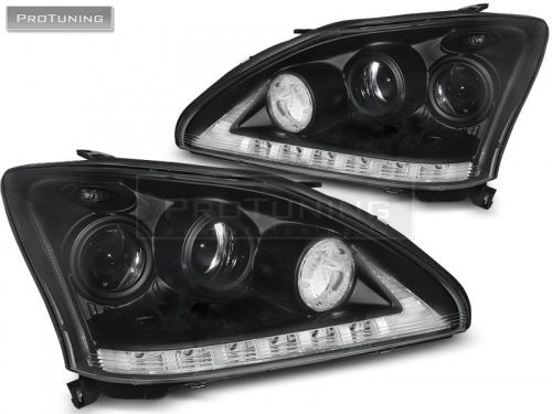 RX 330 / 350 03-08 TUBE LIGHT BLACK in Headlights - buy best tuning ...