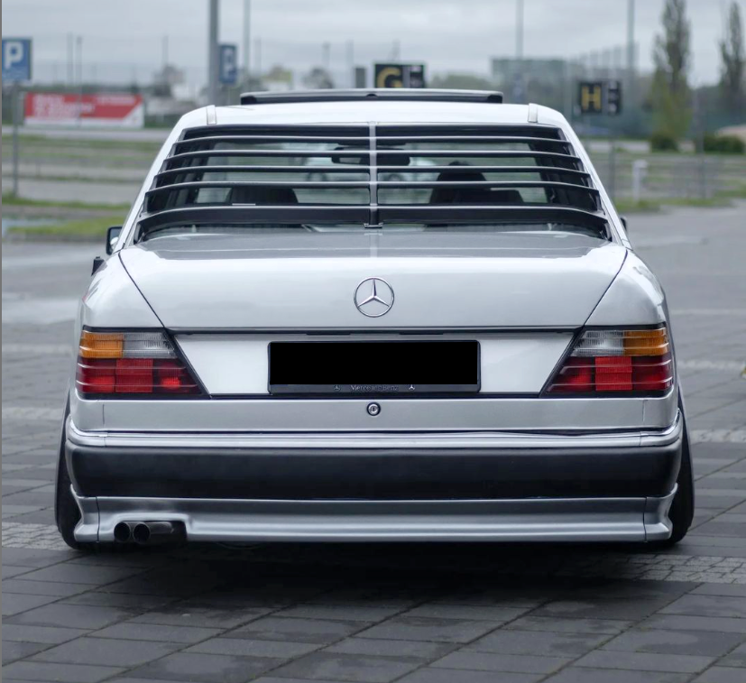 ANG Sport Look Rear bumper diffuser addon For Mercedes W124 With ...