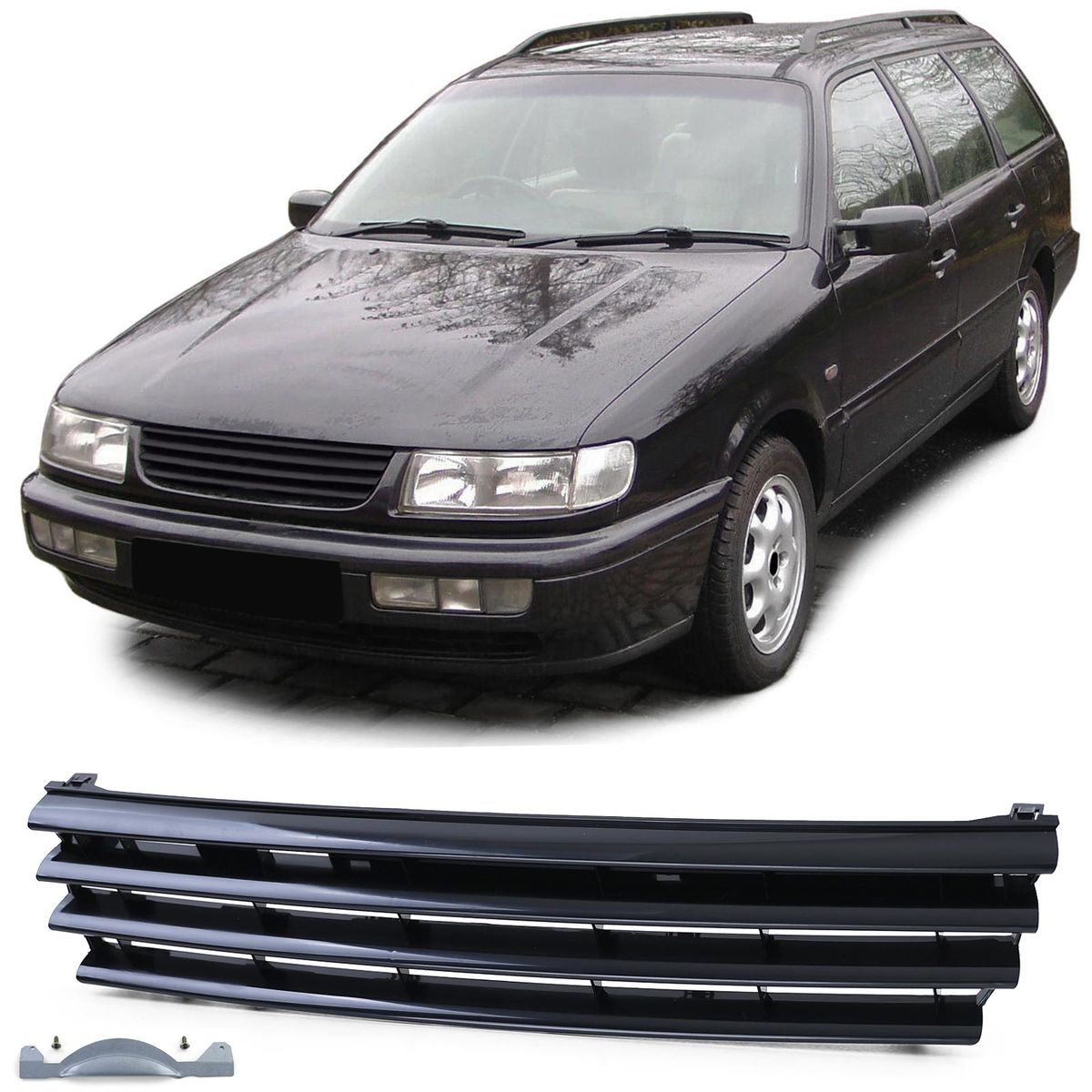 Passat B4 35i 93-96 Black in Grills - buy best tuning parts in ...