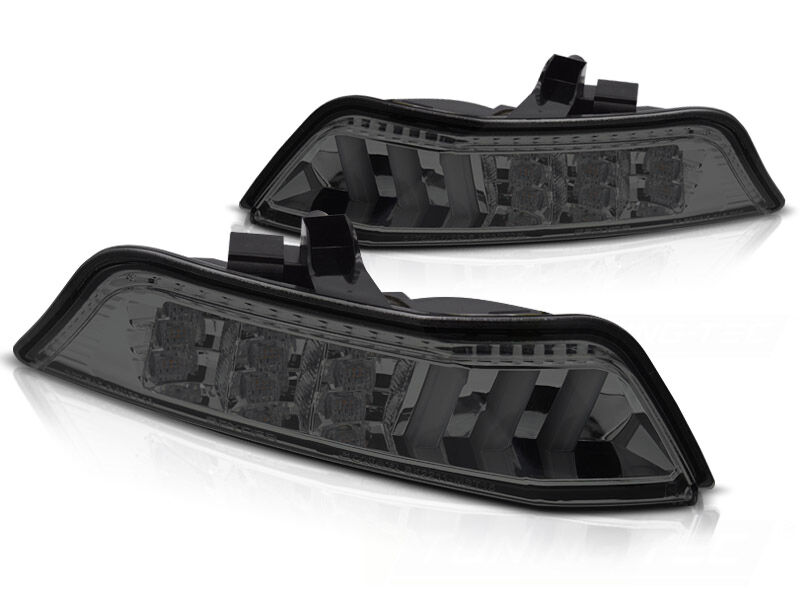 FRONT TURN SIGNALS SMOKED LED SEQ fits FORD MUSTANG 15-17 in ...