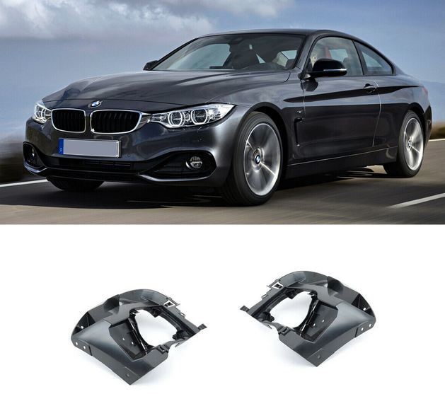 NEW GENUINE BMW 4 SERIES F32 F33 F36 FRONT FOG LAMP SUPPORT BRACKETS ...