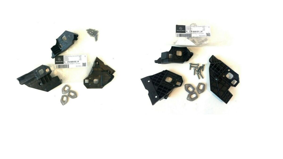 NEW GENUINE MERCEDES BENZ MB A CLASS W176 HEADLIGHT BRACKET REPAIR KIT ...