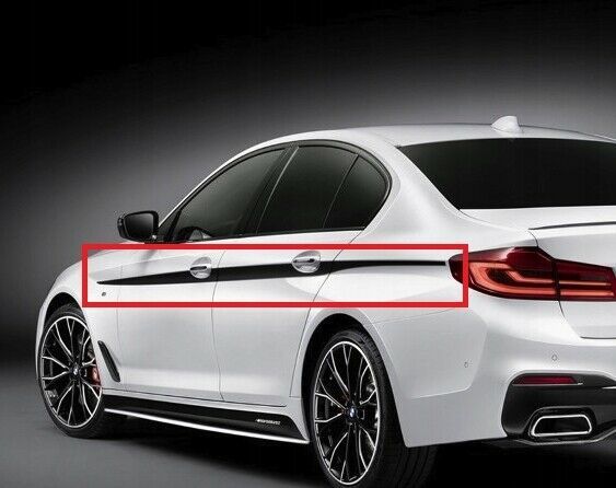 NEW GENUINE BMW 5 SERIES G30 G31 M PERFORMANCE SIDE ACCENT STRIPES ...