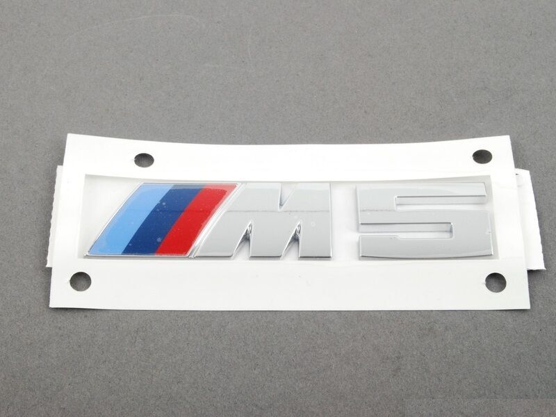 BMW M5 F10 F11 5 Series GENUINE NEW "M5" LABEL STICKER BADGE EMBLEM ...