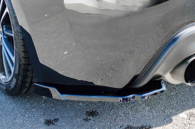 Performance Rear Bumper Side Flaps/ Splitters with Wing For Toyota GT86 ...