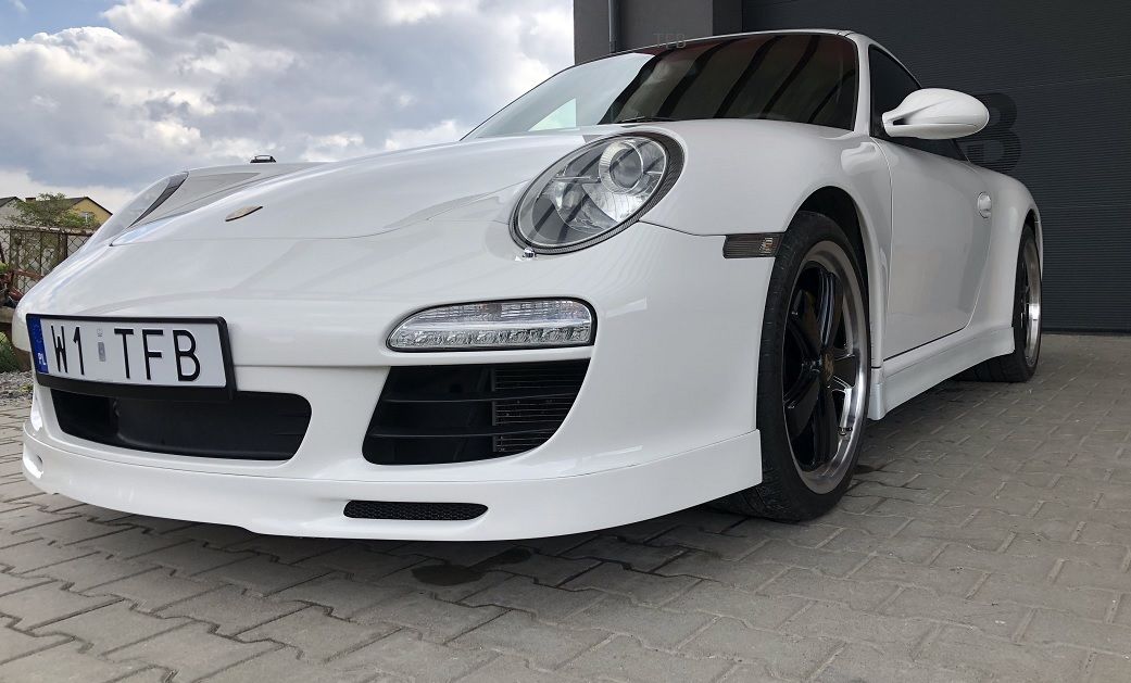 GT3 Look Front Bumper spoiler lip for Porsche 911 (997) 2009-2012 ...