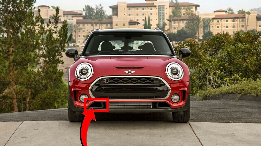 NEW GENUINE MINI COOPER CLUBMAN S F54 FRONT BRAKE AIR DUCT TRIM BLACK ...