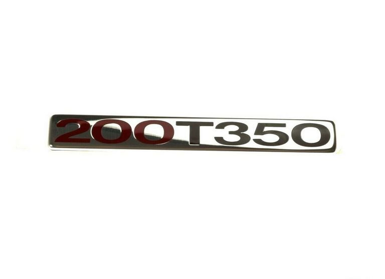 NEW GENUINE FORD TRANSIT 2006-2014 REAR DOOR 200T350 INSCRIPTION BADGE ...