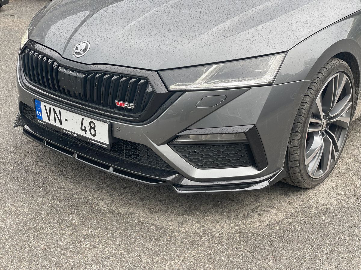 Front Bumper spoiler/ skirt For Skoda Octavia RS vRS (NX) 2023+ in Lips ...
