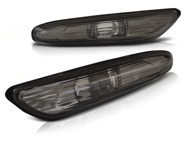 Black Smoked side repeaters / markers For BMW E90 / E91 / E92 / E93 in ...