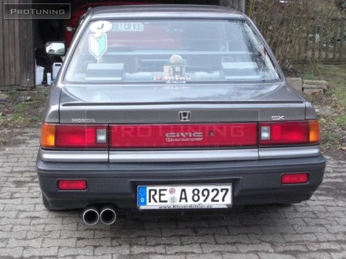 Civic 87-91 MK4 rear trunk spoiler in Spoilers - buy best tuning parts ...