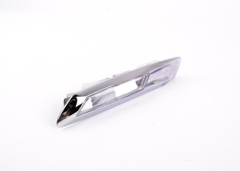 BMW NEW GENUINE F10 F11 WING TURN INDICATOR CHROME TRIM RIGHT O/S ...