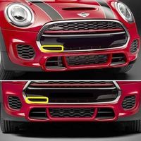 MINI NEW GENUINE F55 F56 F57 JCW FRONT BUMPER AIR INLET FINISHER RIGHT ...