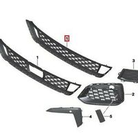 NEW GENUINE BMW 5 SERIES G30 M FRR FRONT LOWER BUMPER CENTRE GRILL ...