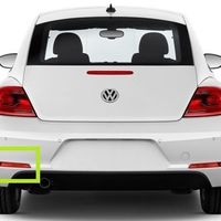 NEW GENUINE VW BEETLE 12-16 REAR BUMPER LEFT N/S REFLECTOR LED FOG ...