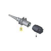 BMW NEW GENUINE ALL BMW MODELS 1999-2016 OUTDOOR TEMPERATURE SENSOR ...
