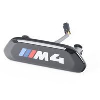 NEW GENUINE BMW 4 F82 F83 M4 FRONT SEAT ILLUMINATED TRIM BADGE EMBLEM 1 ...